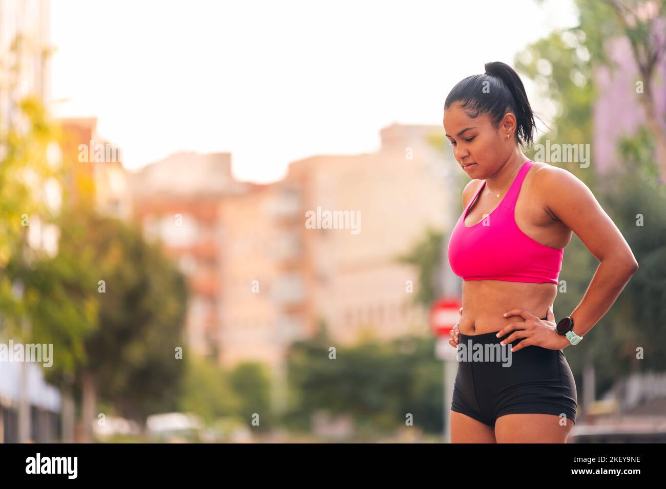 Catching breath hi-res stock photography and images - Alamy