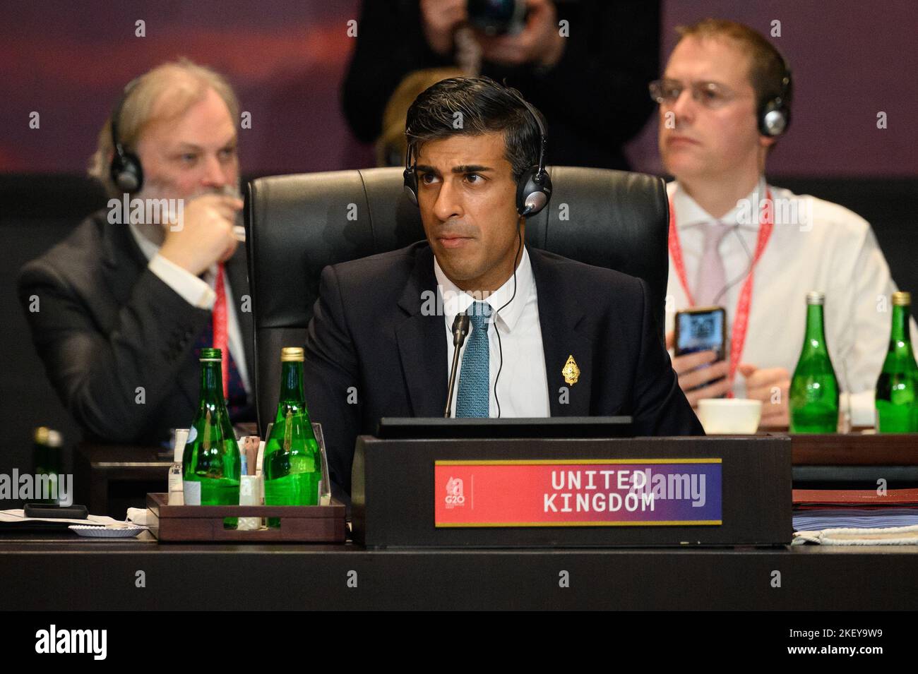 Prime Minister Rishi Sunak attends a working session on food and energy ...