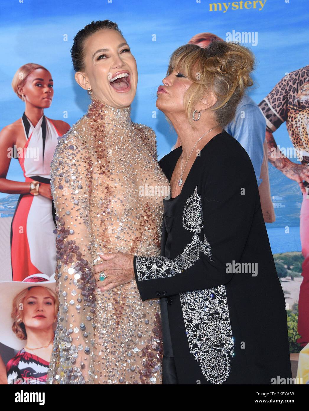 Los Angeles, CA on November 14, 2022. Kate Hudson and Goldie Hawn ...