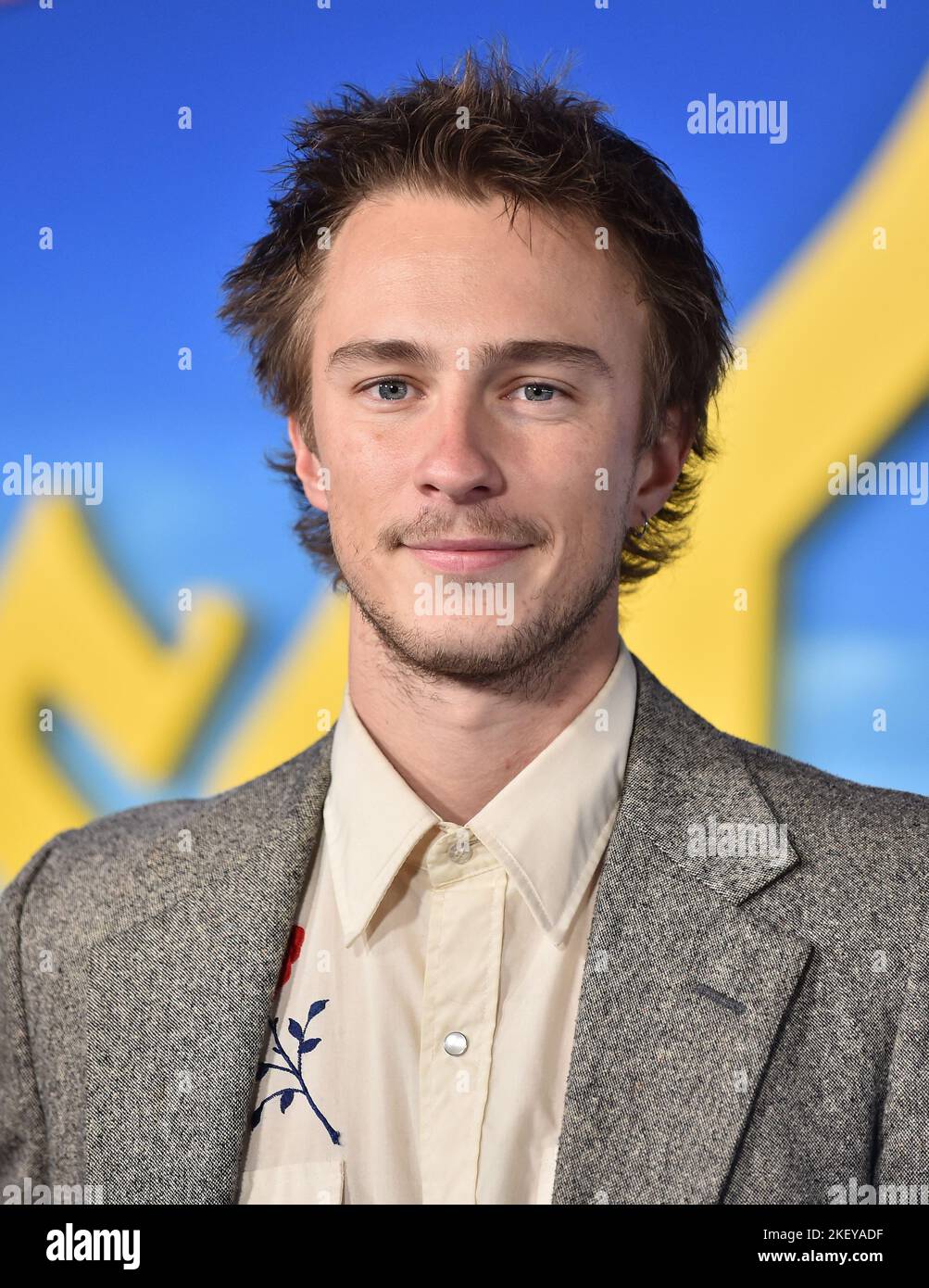 Los Angeles, CA on November 14, 2022. Drew Starkey arriving to the US ...