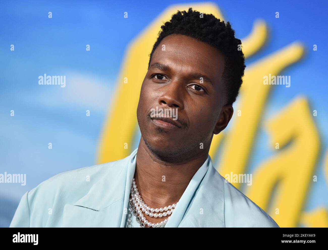 Los Angeles, CA on November 14, 2022. Leslie Odom Jr. arriving to the ...