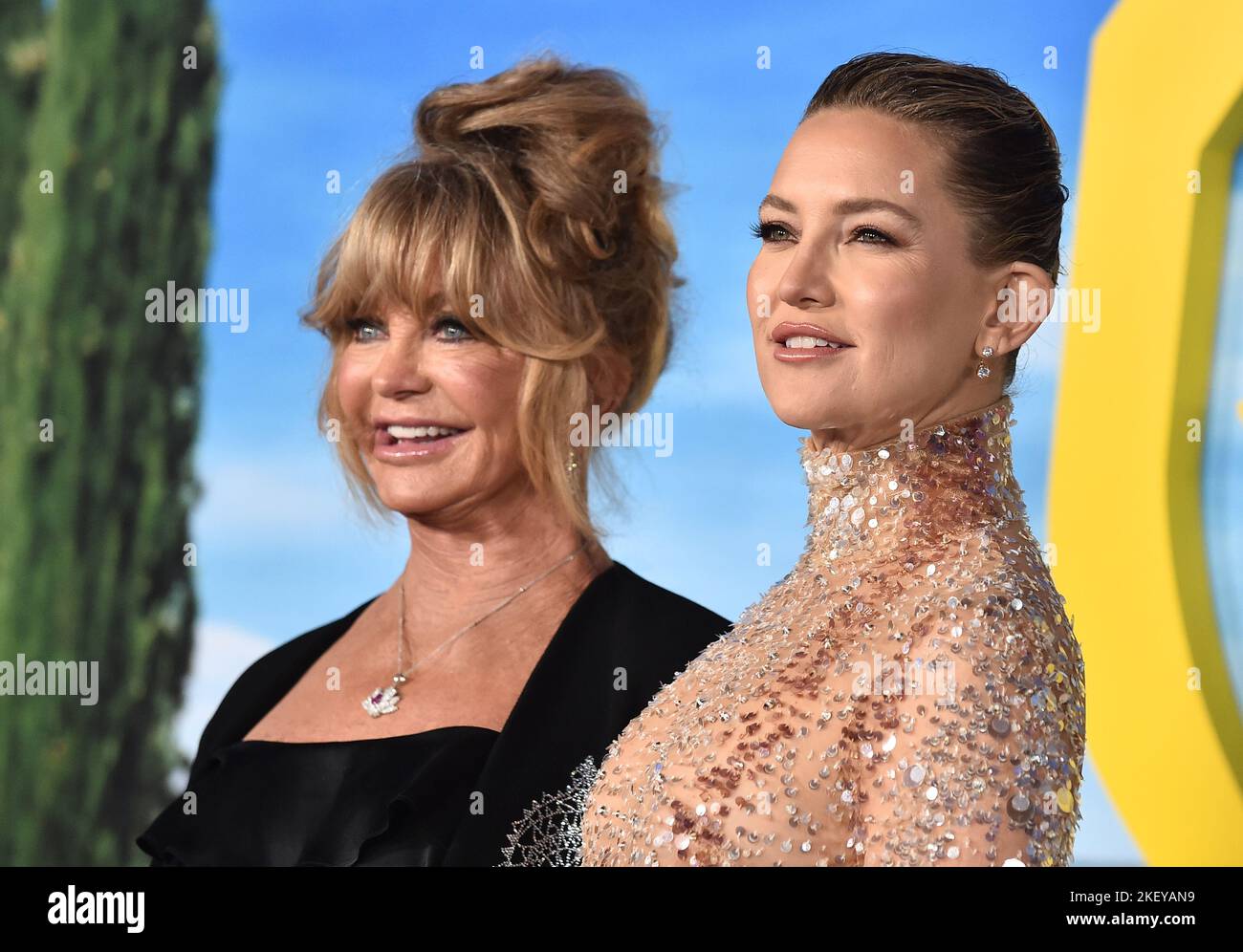 Los Angeles, CA on November 14, 2022. Kate Hudson and Goldie Hawn ...