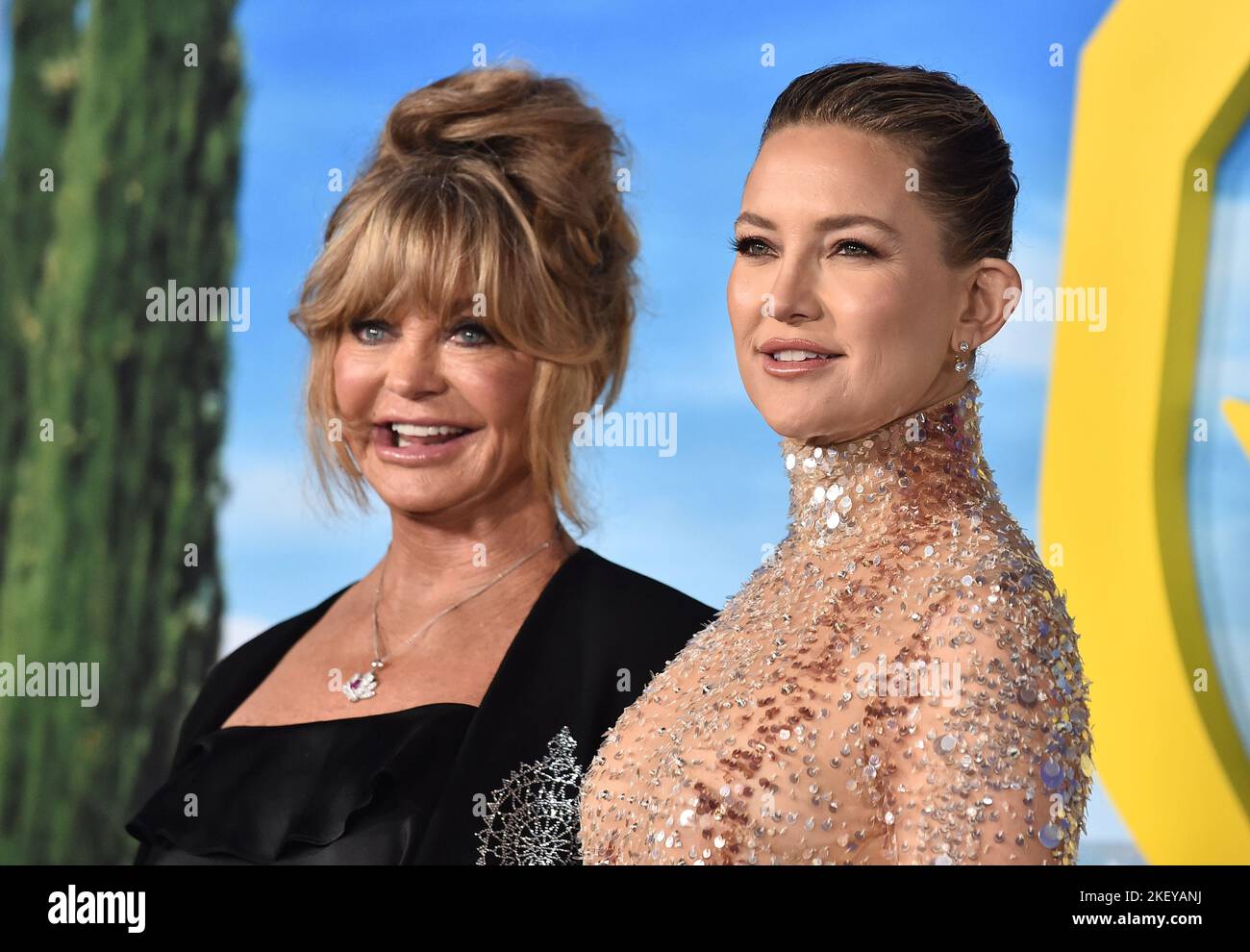 Los Angeles, CA on November 14, 2022. Kate Hudson and Goldie Hawn ...