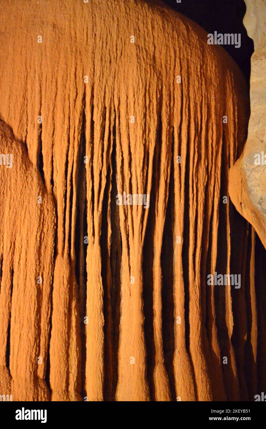 Stalactite Cave Thailand Island old Detail dark Stock Photo - Alamy