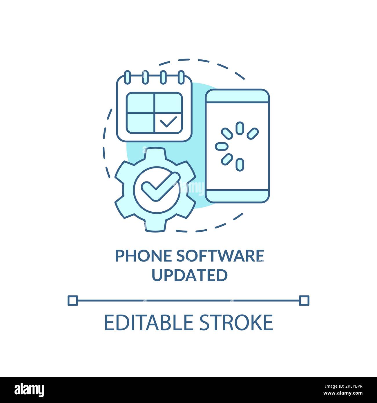 Device updated Stock Vector Images - Alamy