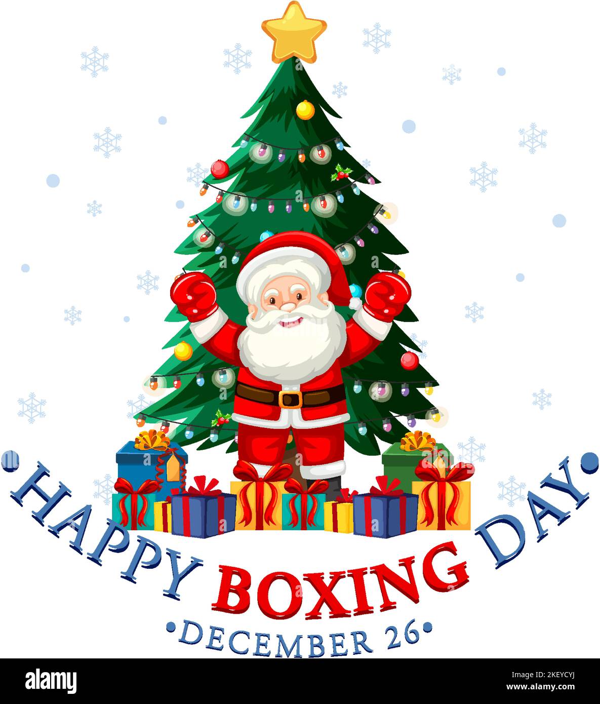 Happy Boxing Day banner design illustration Stock Vector Image & Art ...