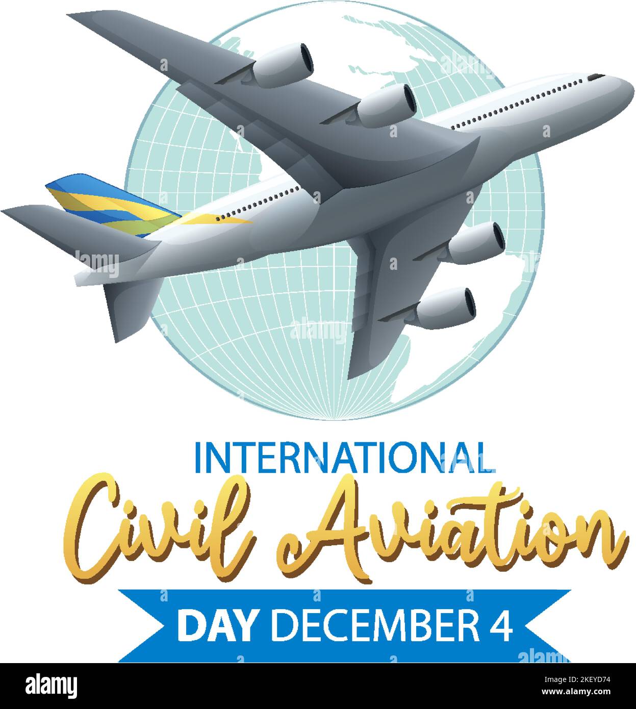 Civil aviation day Stock Vector Images - Alamy