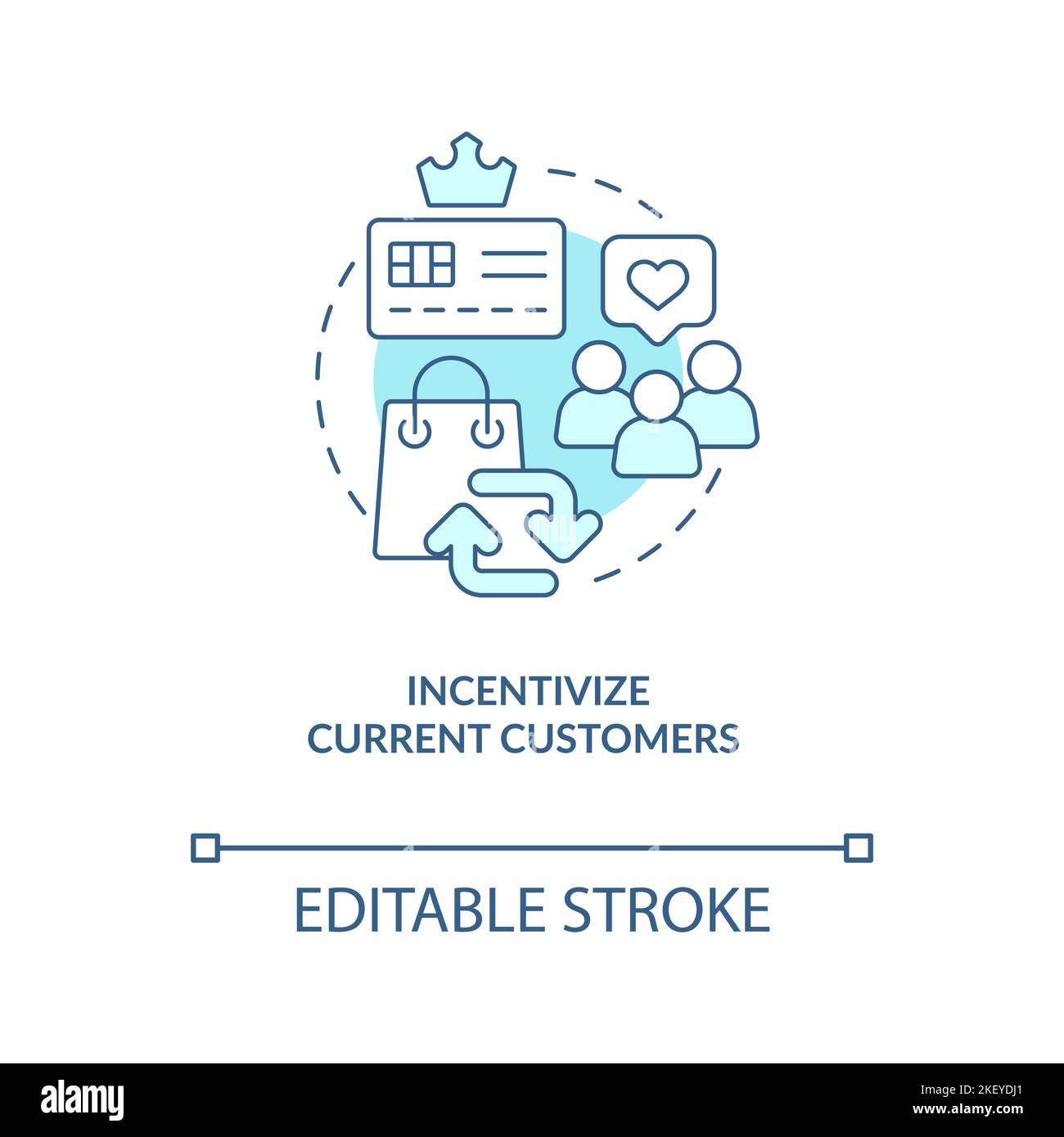 Encourage customers Stock Vector Images - Alamy