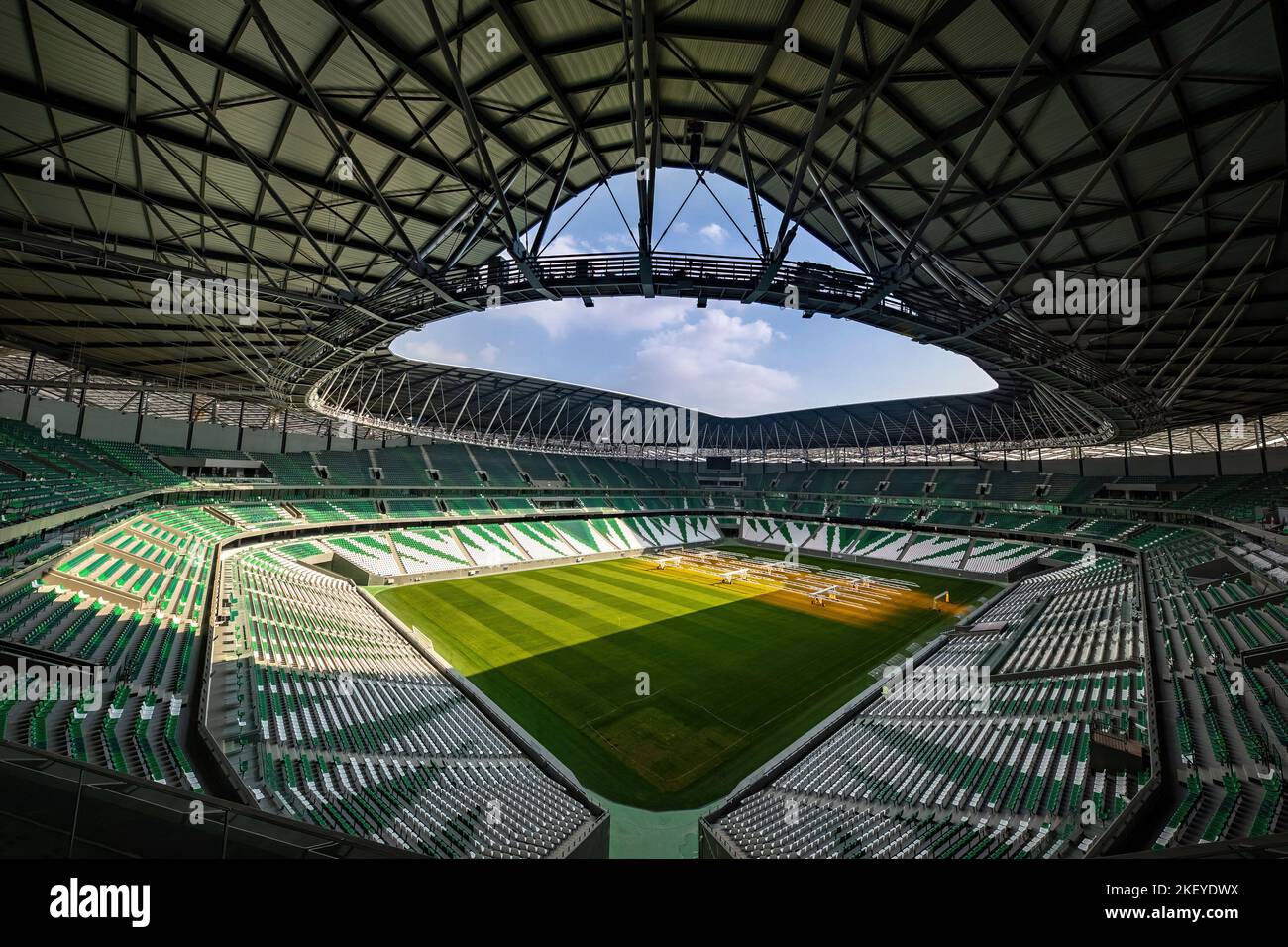 Undated photo of Education City stadium, in Doha, Qatar, where will be ...
