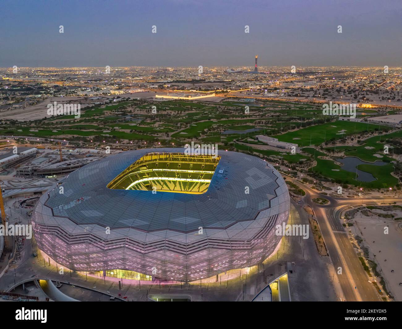 Undated photo of Education City stadium, in Doha, Qatar, where will be ...