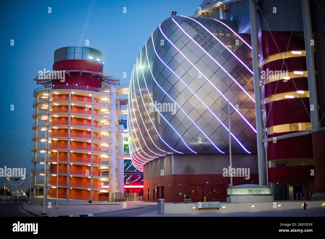 Undated photo of Khalifa International stadium, in Qatar, where will be ...