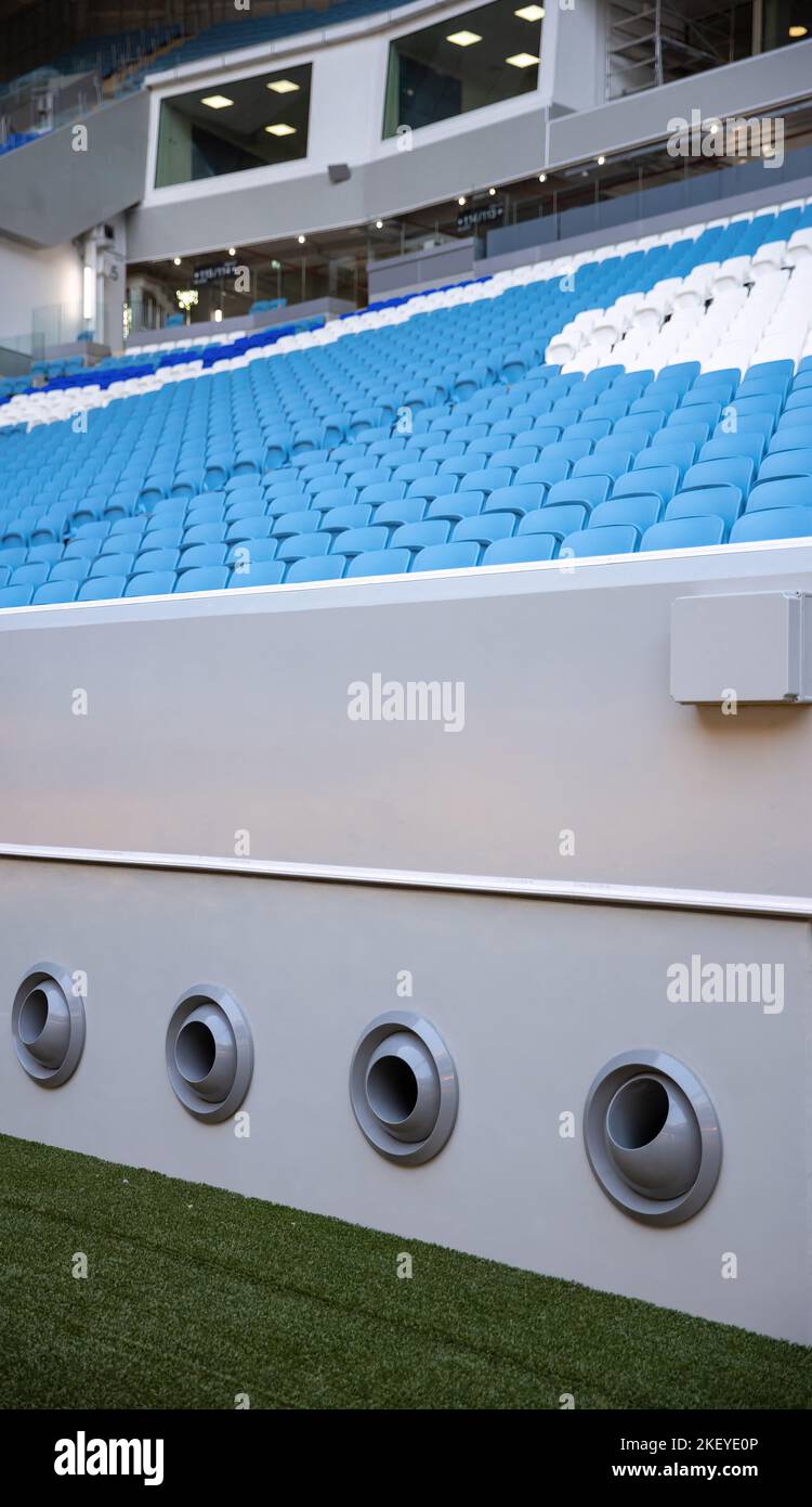 Undated photo of air conditioning or cooling system, in Al Janoub ...