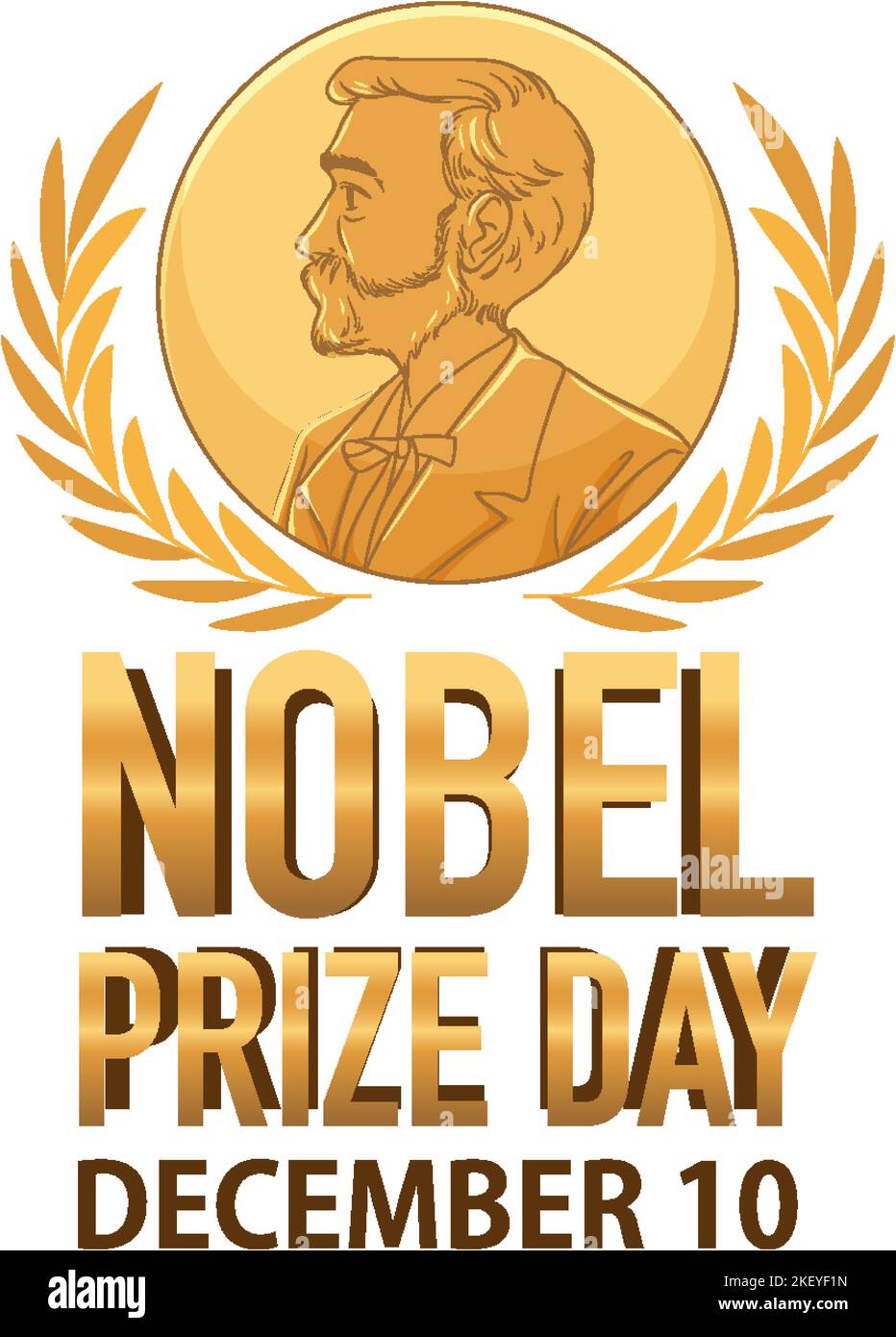 Nobel Prize Day Banner Design illustration Stock Vector Image & Art - Alamy