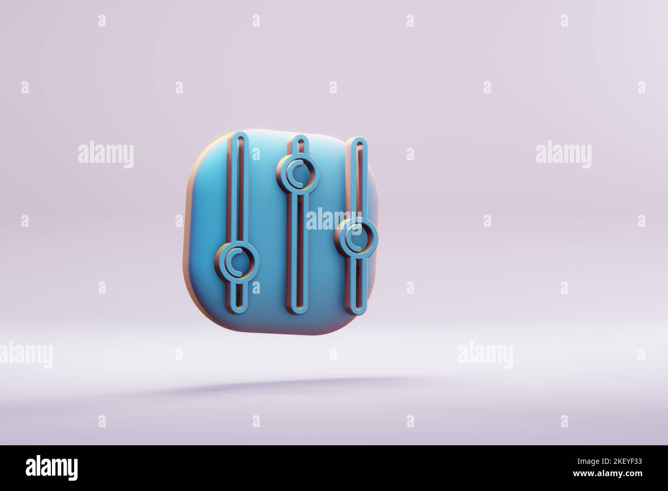 Beautiful illustration musical instrument blue Equalizer Bars symbol ...