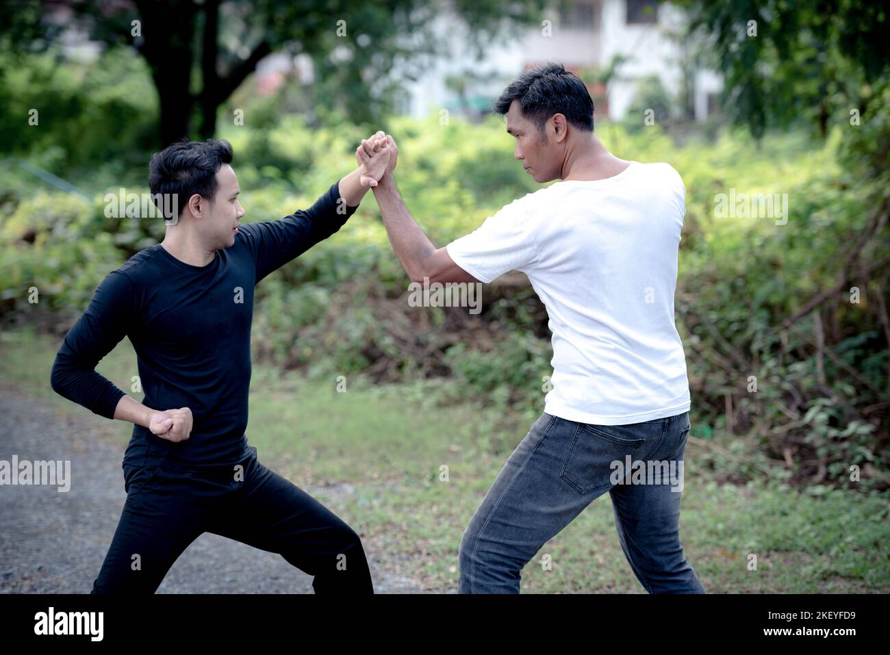 Defense technique hi-res stock photography and images - Alamy