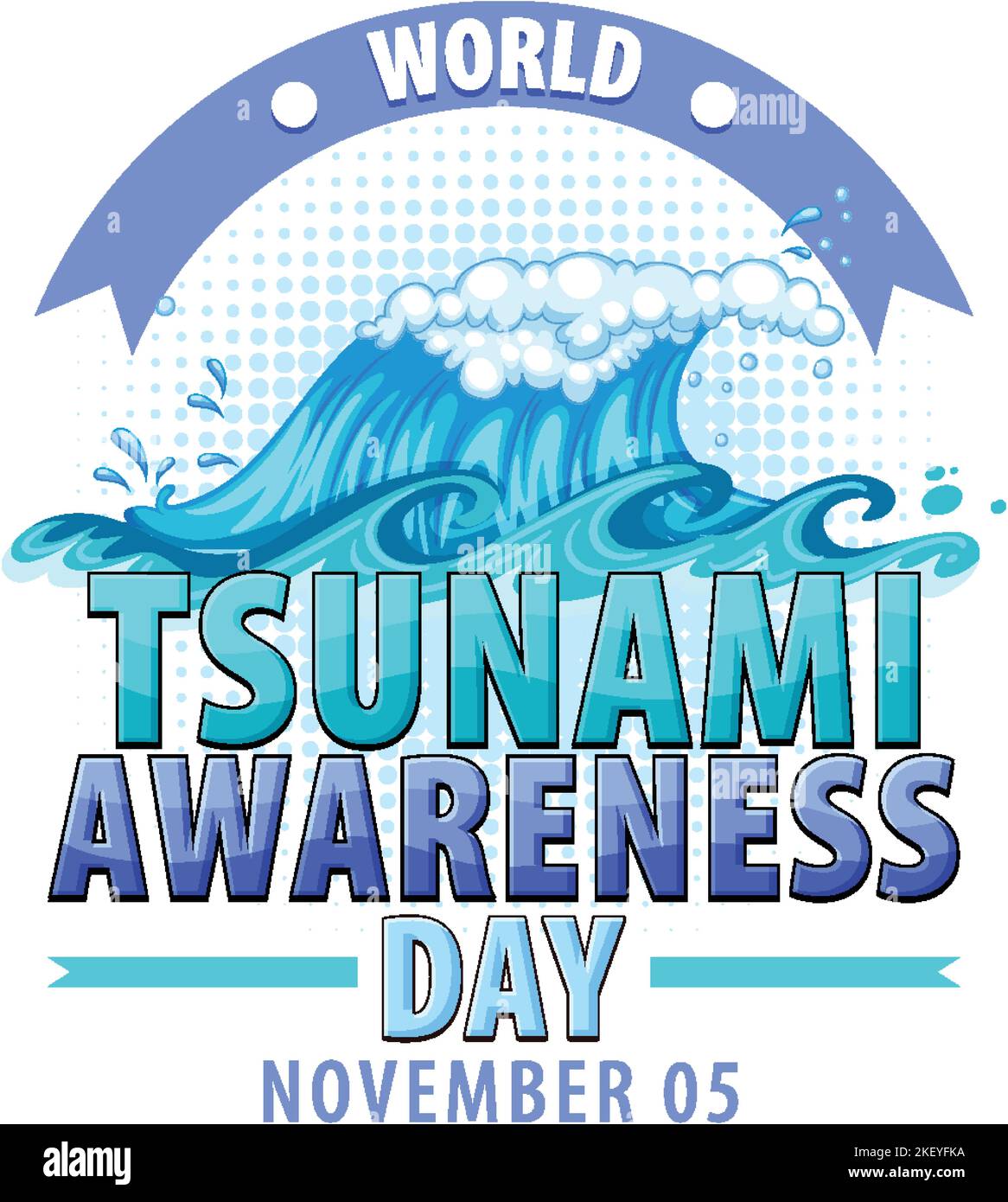 World tsunami awareness day Stock Vector Images - Alamy