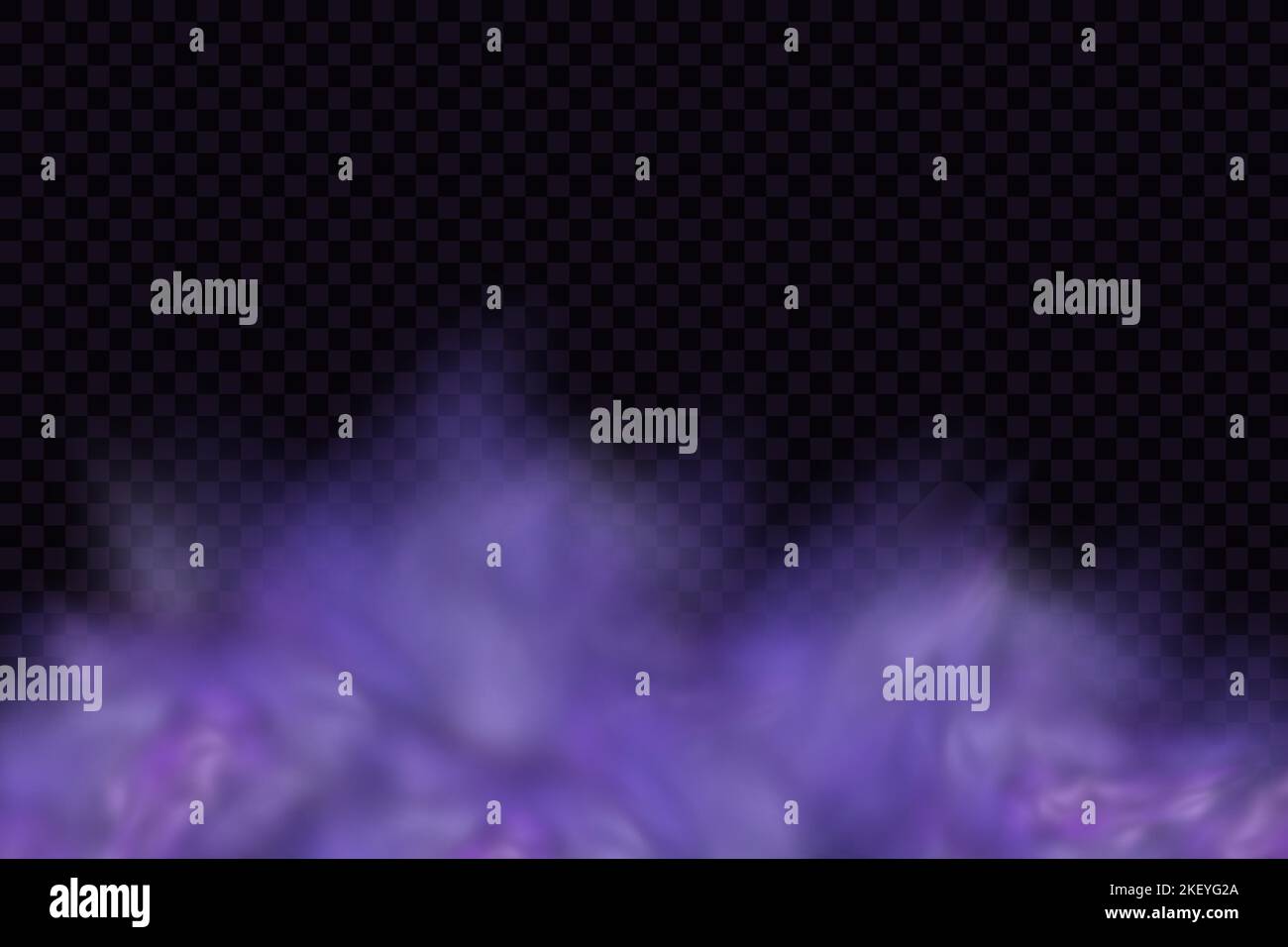 Purple flows poisonous gas, dust and smoke effect.Realistic scary ...