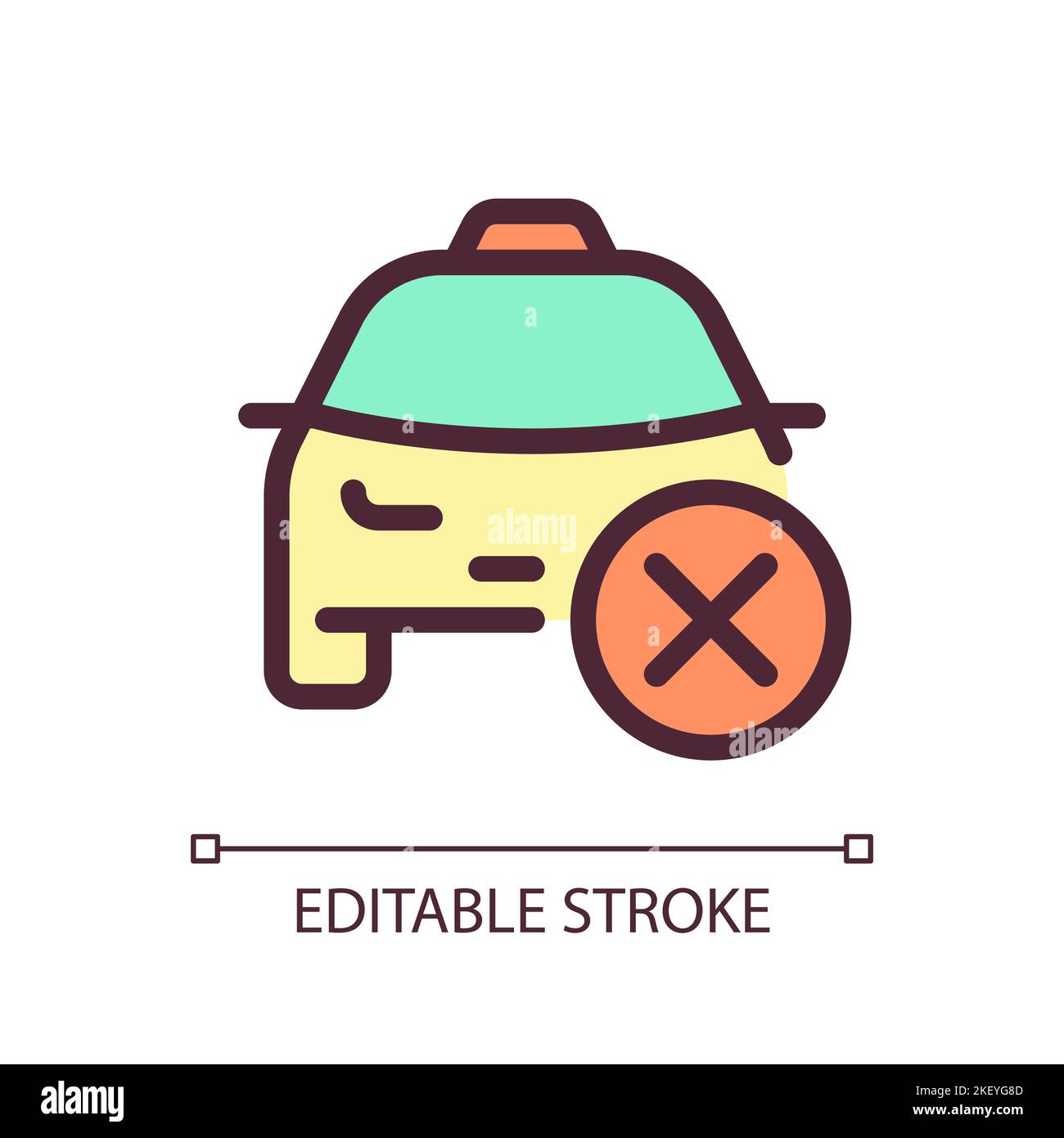 Reject and car Stock Vector Images - Alamy