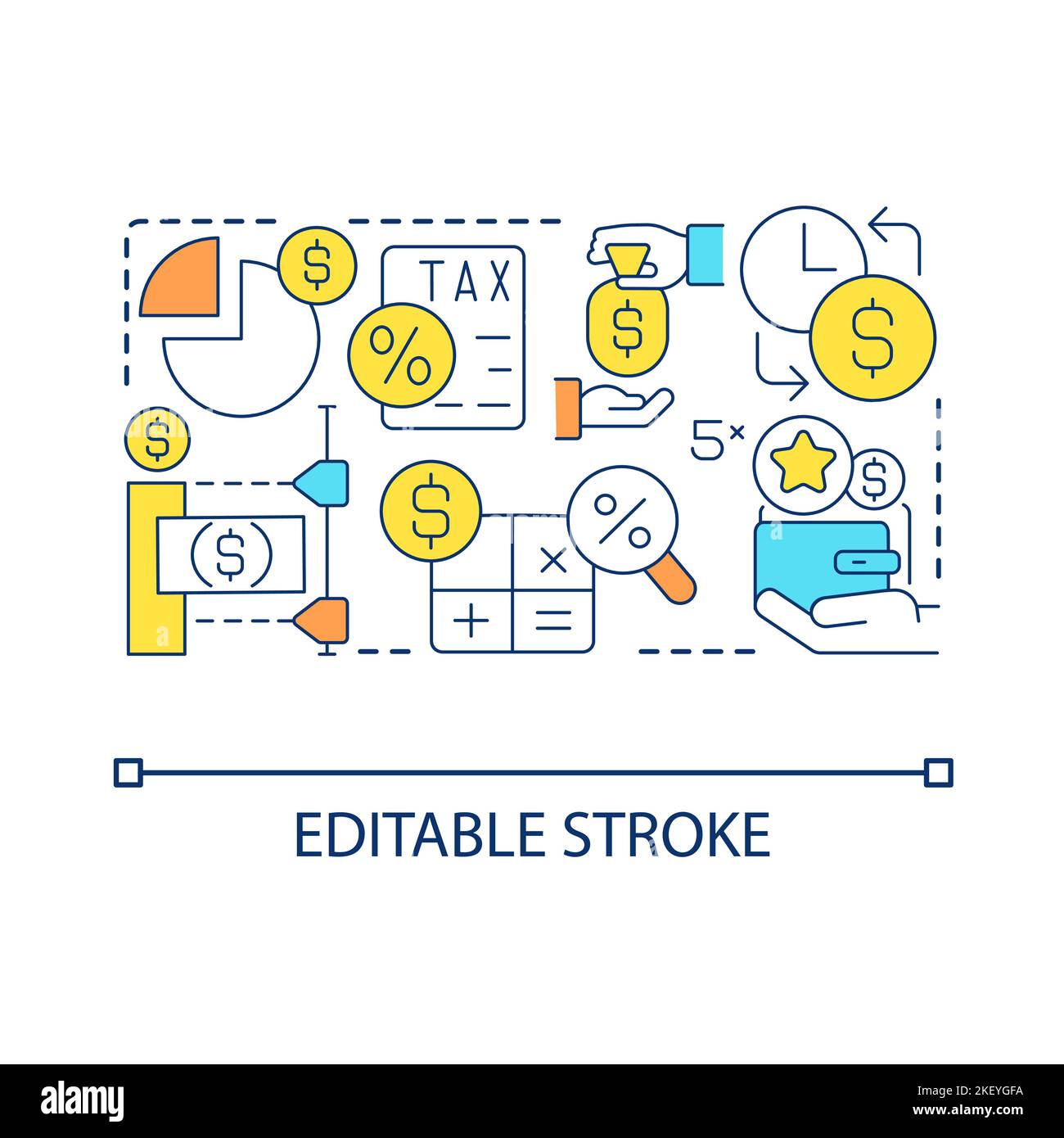 Payments regulation concept icon Stock Vector Image & Art - Alamy