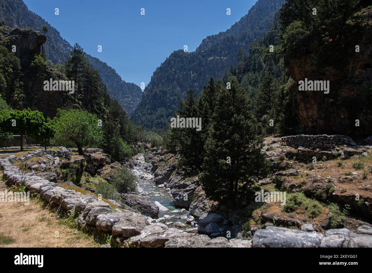 Samaria gorge crete spring hi-res stock photography and images - Alamy