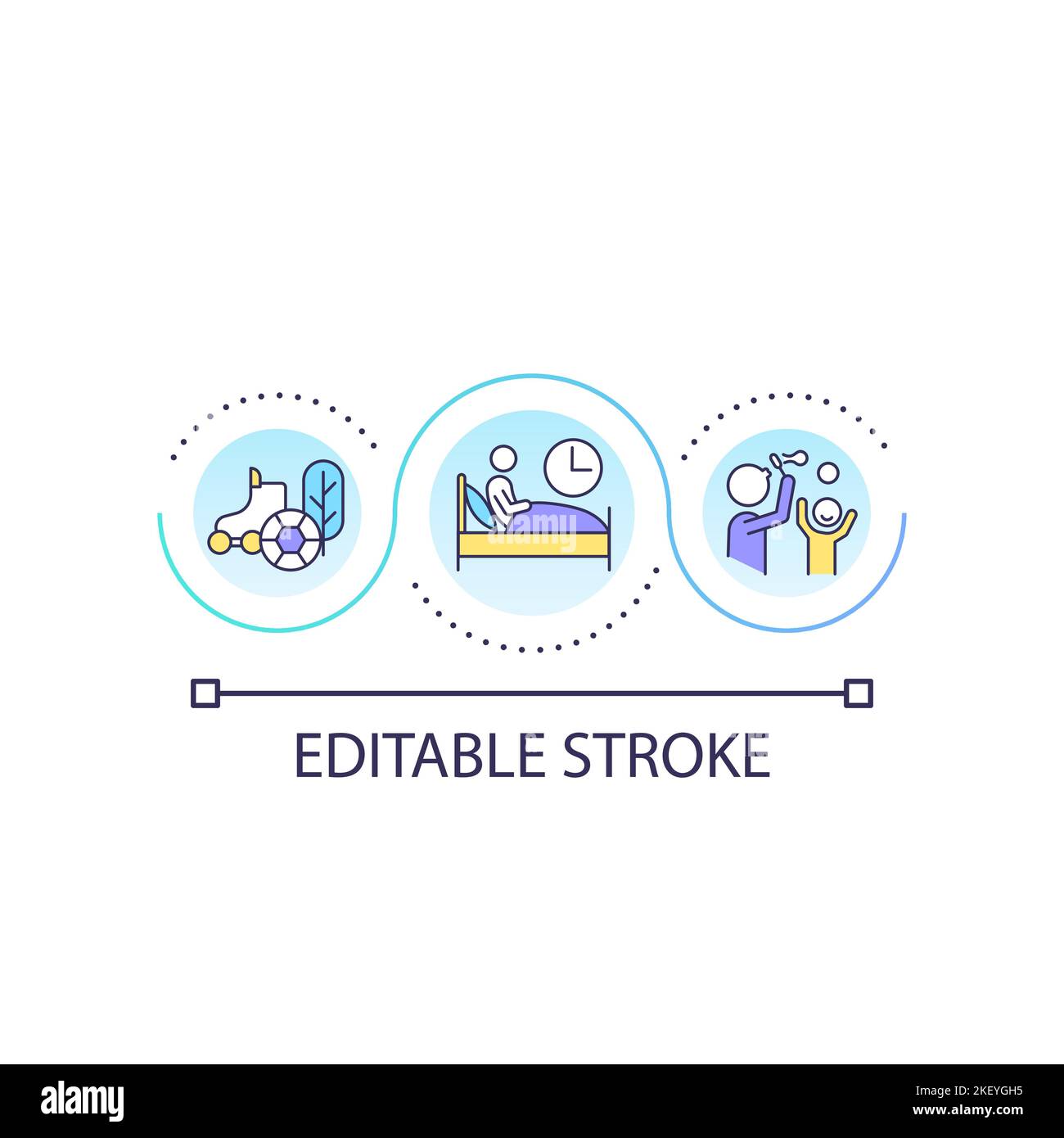Offline activity loop concept icon Stock Vector Image & Art - Alamy Offline activity loop concept icon Stock Vector Image & Art - Alamy