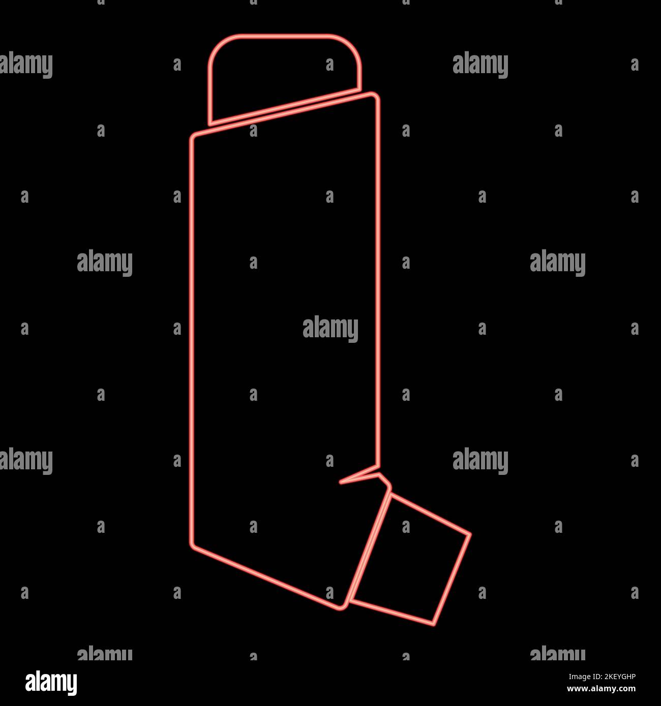 Inhalering Stock Vector Images - Alamy