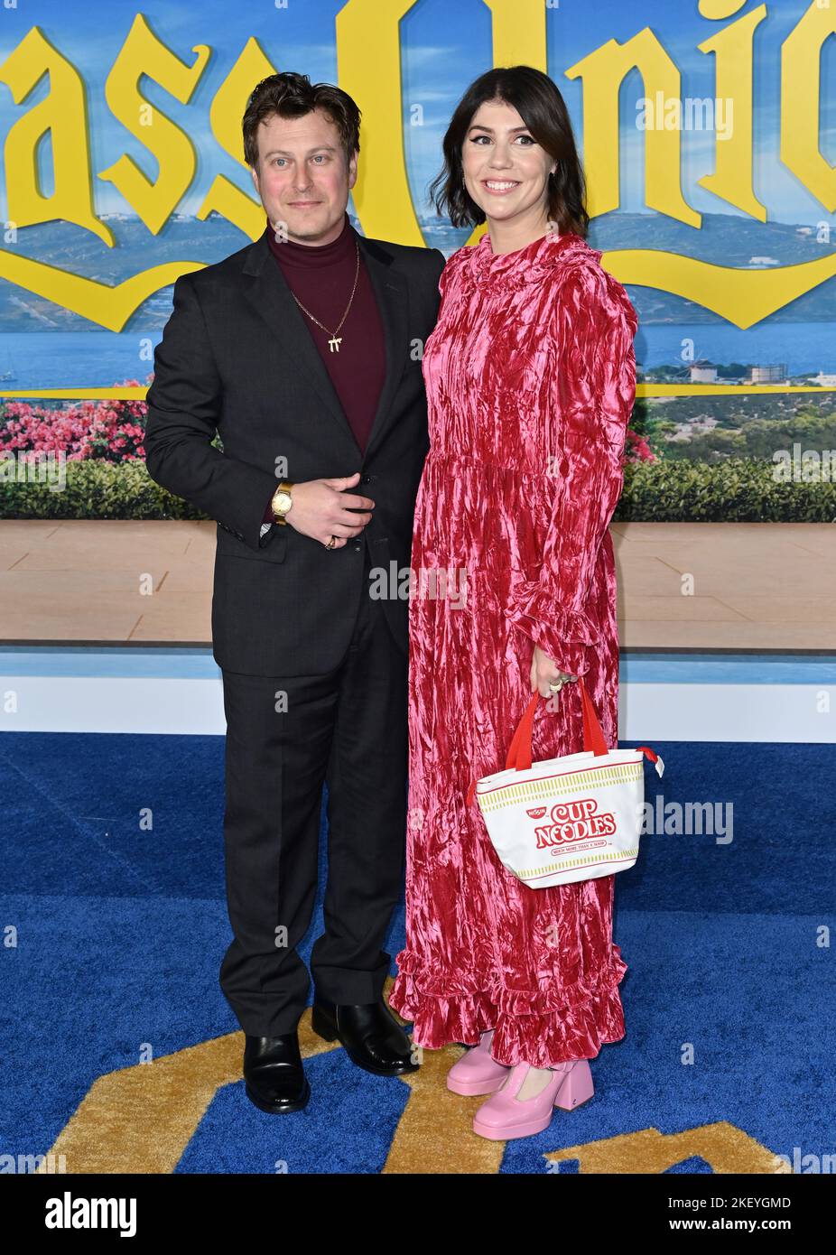 Los Angeles, USA. 14th Nov, 2022. Allison Bennett & Noah Segan at the ...