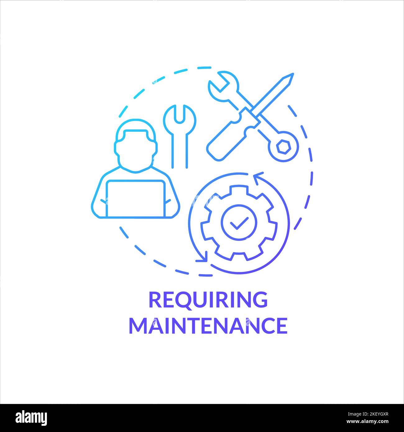 Software maintenance image Stock Vector Images - Alamy