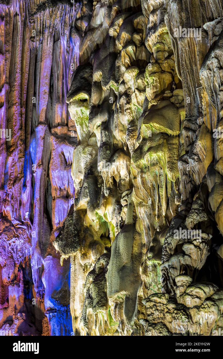 The most beautiful karst cave in China—Zhijin cave in Bijie City ...