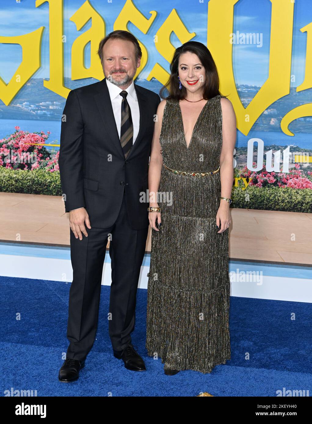 Los Angeles, USA. 14th Nov, 2022. Rian Johnson & Karina Longworth at ...