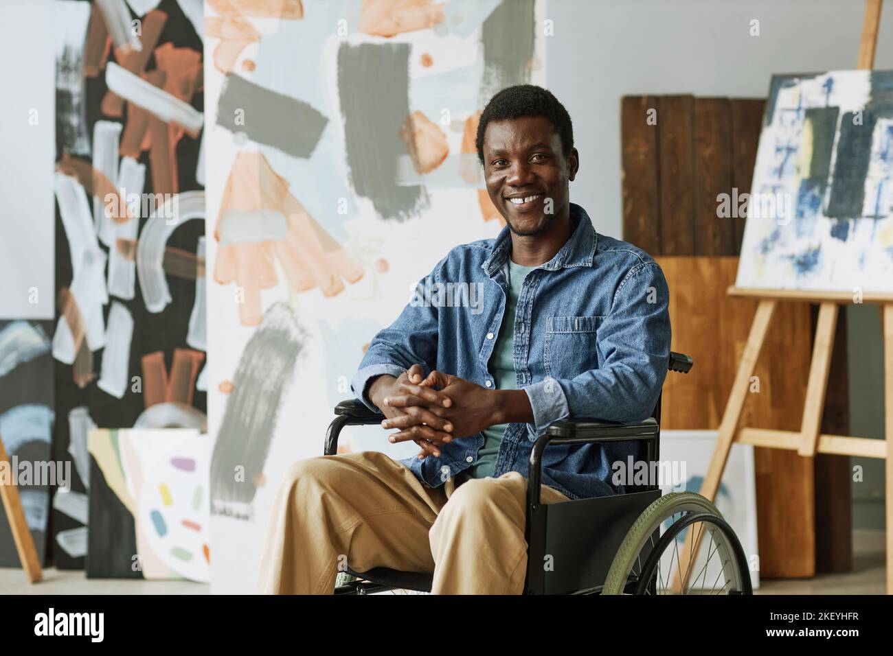 Disability paintings hi-res stock photography and images - Alamy