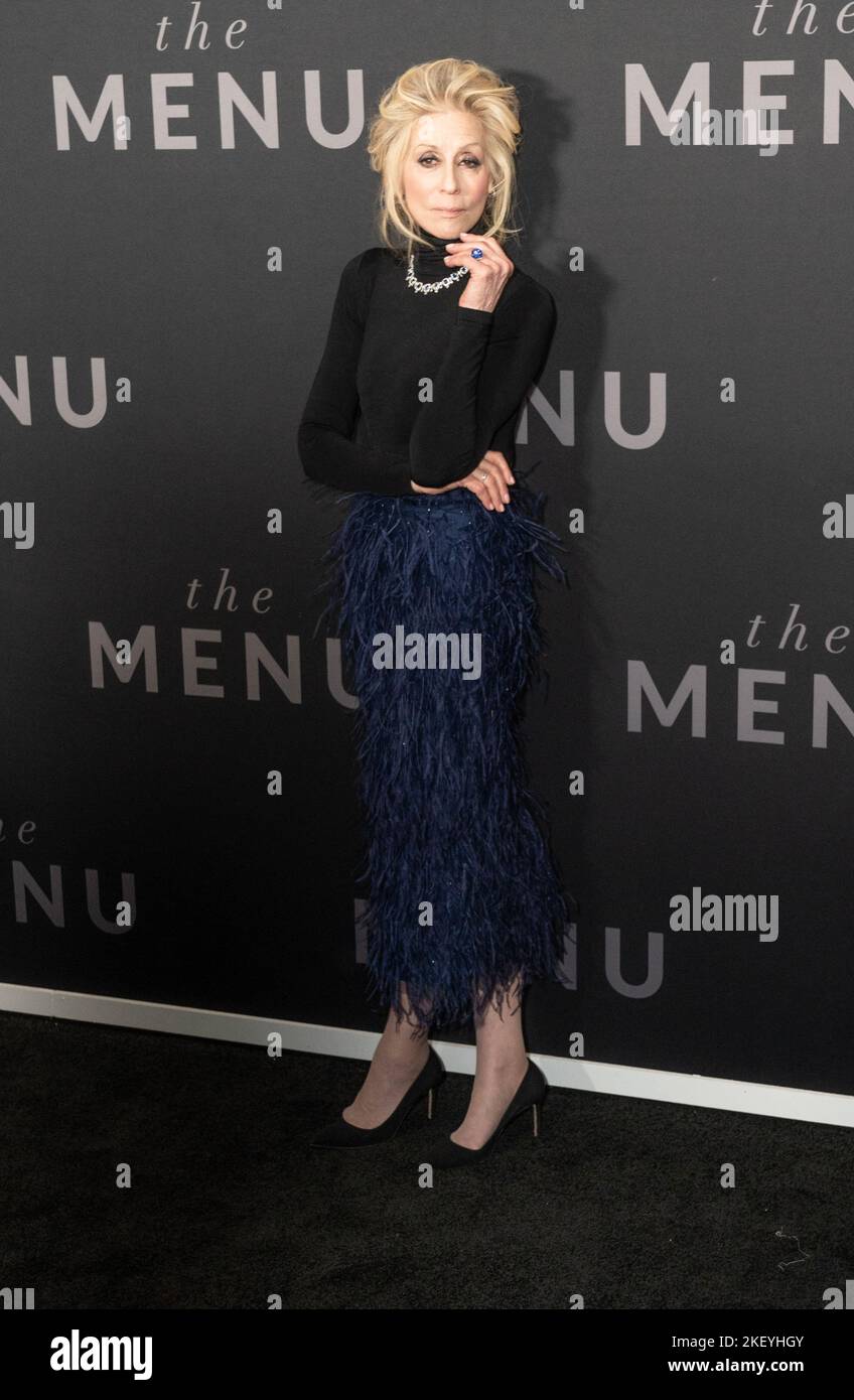 Judith Light attends premiere of The Menu movie at AMC Lincoln Square ...