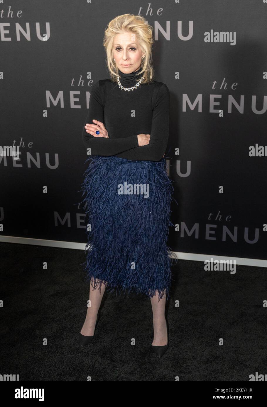 Judith Light attends premiere of The Menu movie at AMC Lincoln Square ...