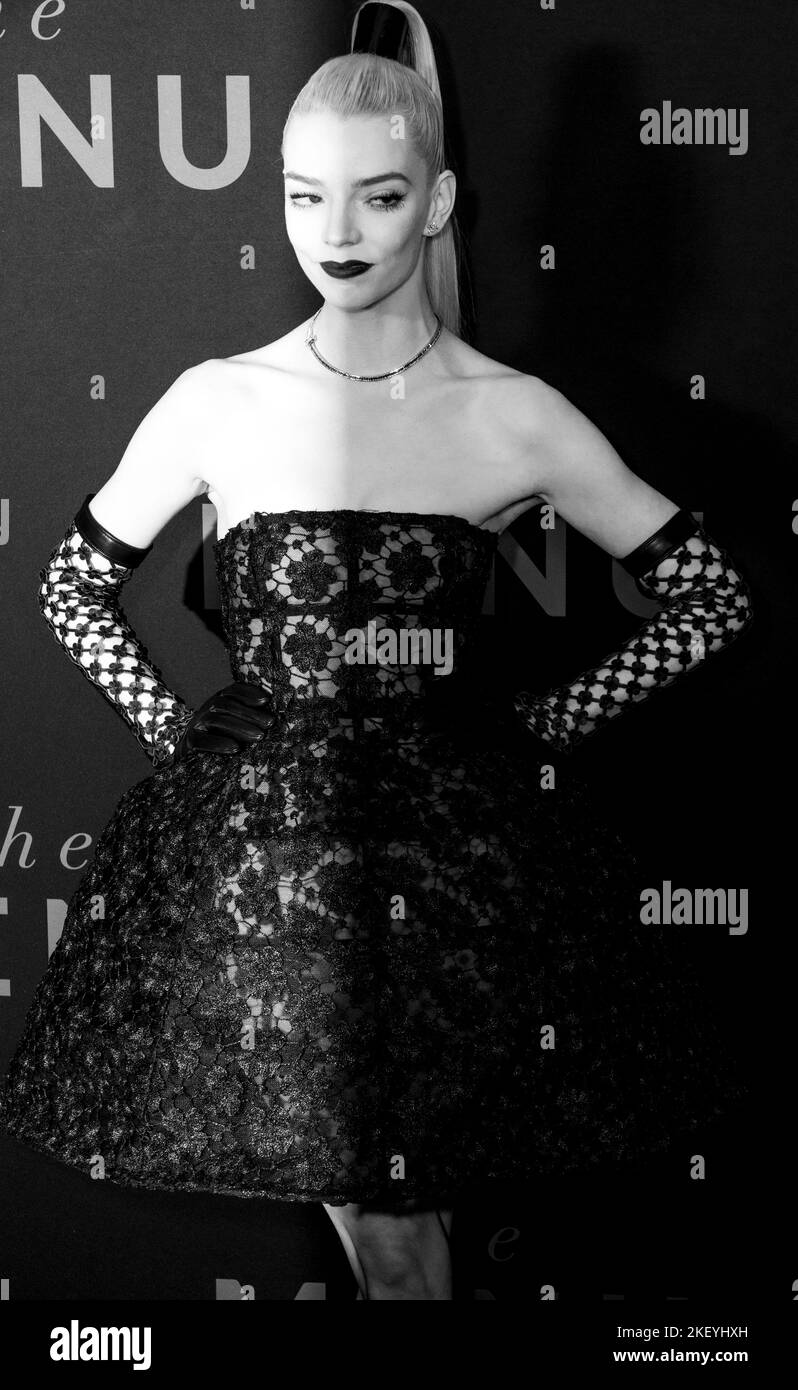 Anya Taylor-Joy wearing dress by Christian Dior attends premiere of The ...
