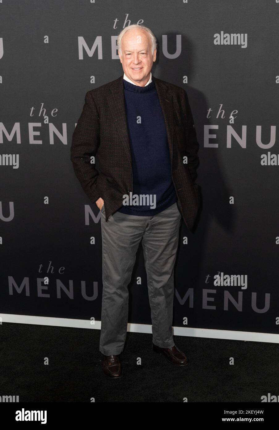 Reed Birney attends premiere of The Menu movie at AMC Lincoln Square in ...