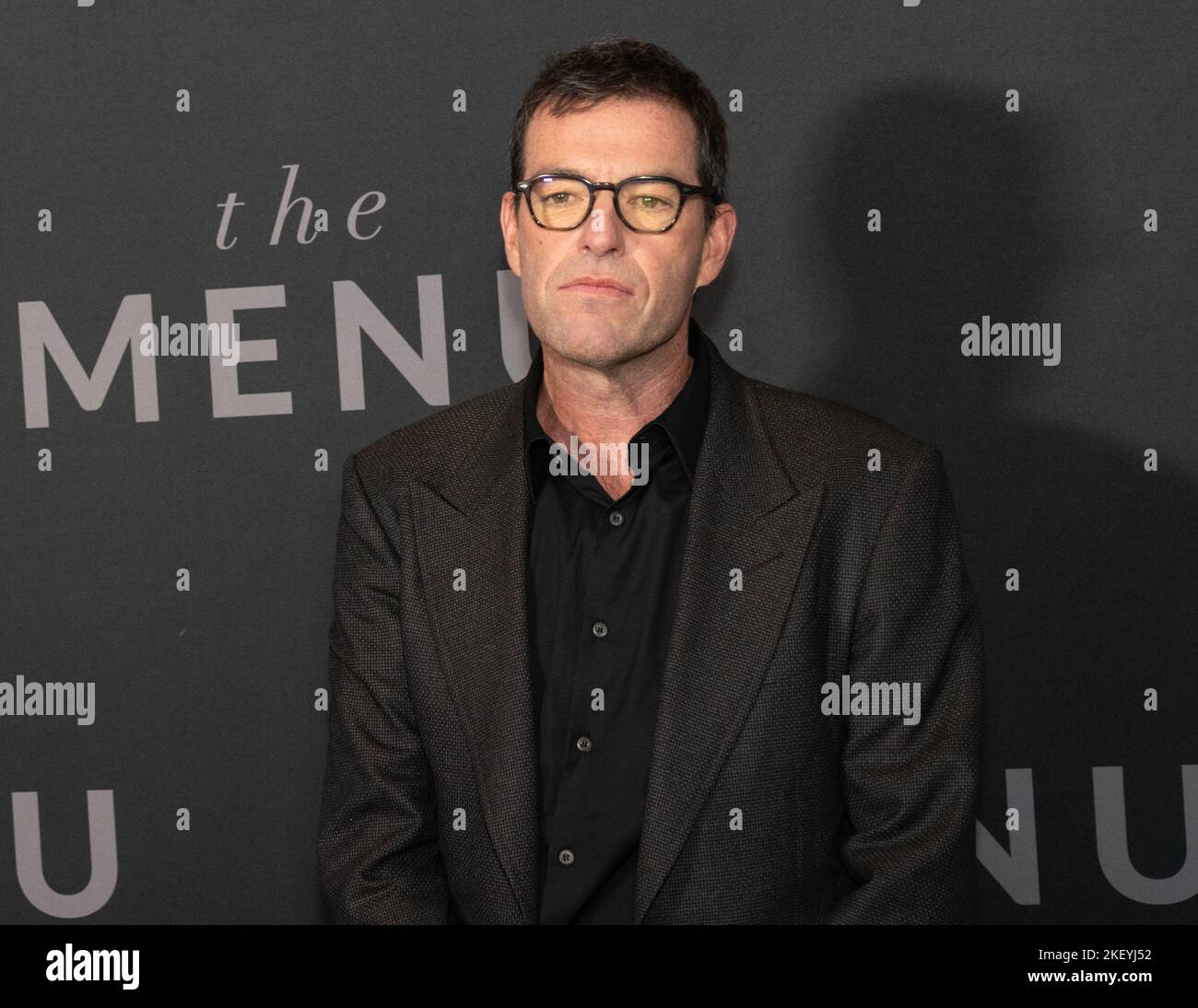 Mark Mylod attends premiere of The Menu movie at AMC Lincoln Square in ...