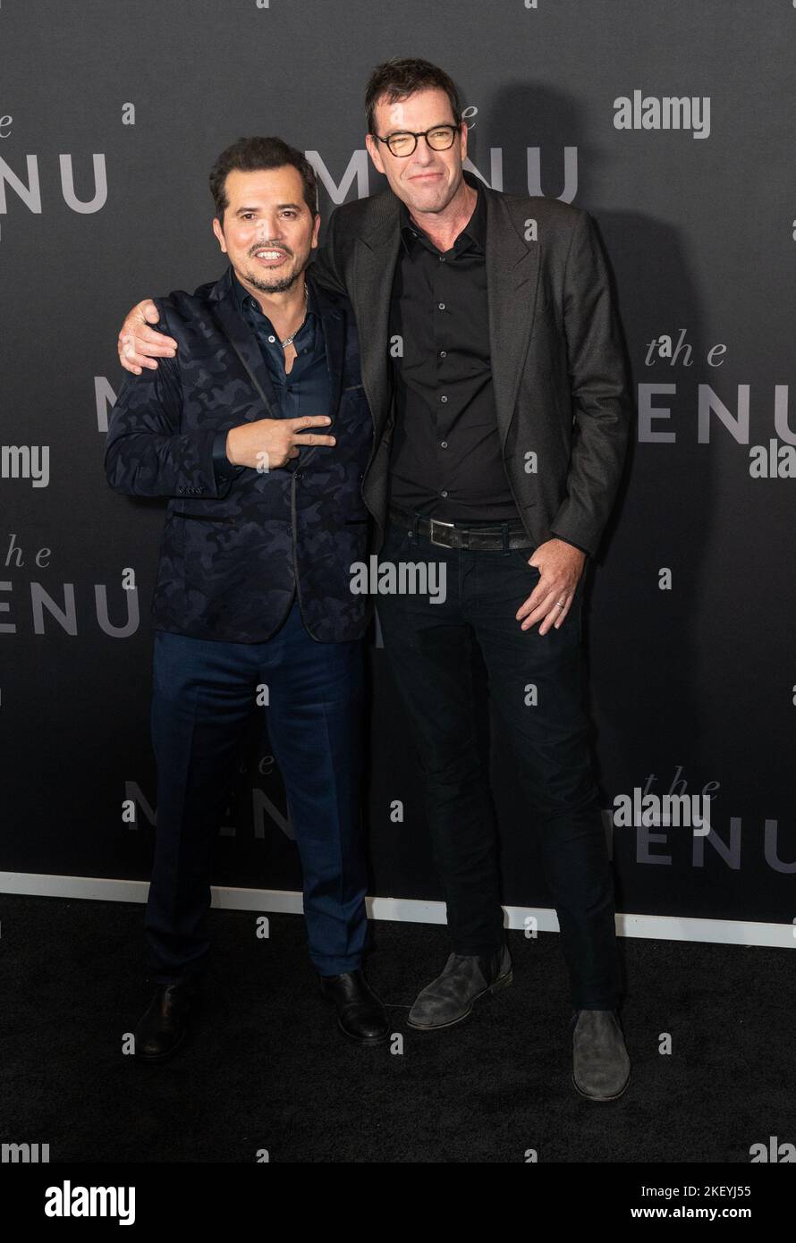John Leguizamo and Mark Mylod attend premiere of The Menu movie at AMC ...