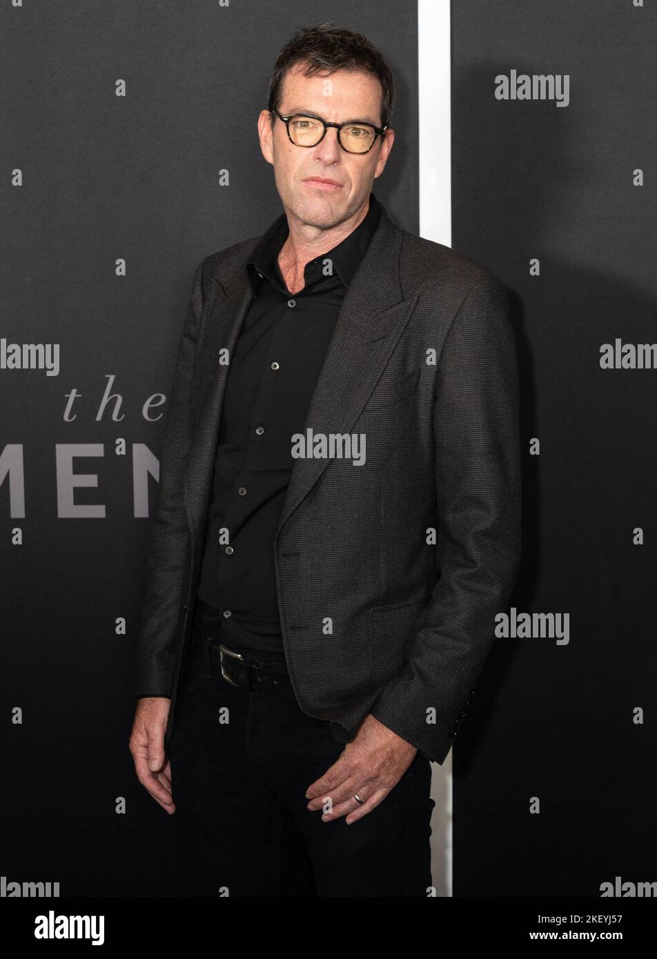Mark Mylod attends premiere of The Menu movie at AMC Lincoln Square in ...