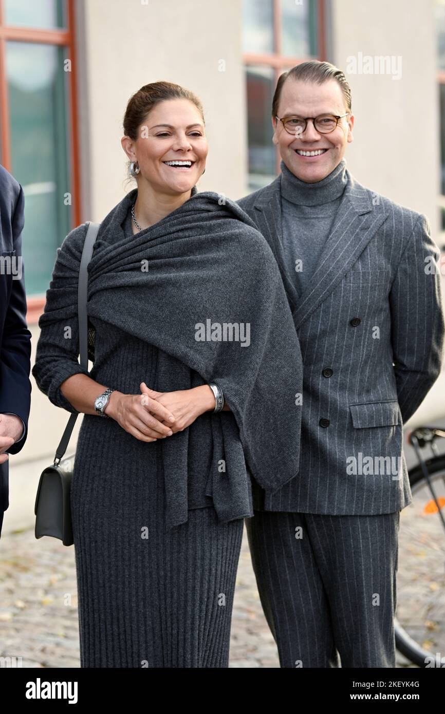 Crown Princess Victoria and Prince Daniel arrive at the Swedish Energy ...