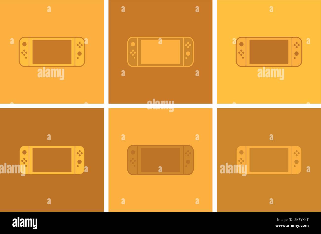 Nintendo switch gamepad Stock Vector Images - Alamy