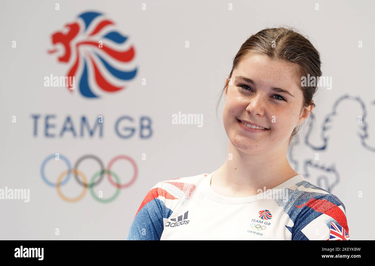 File photo dated 14-06-2021 of Great Britain Diving team's Andrea ...