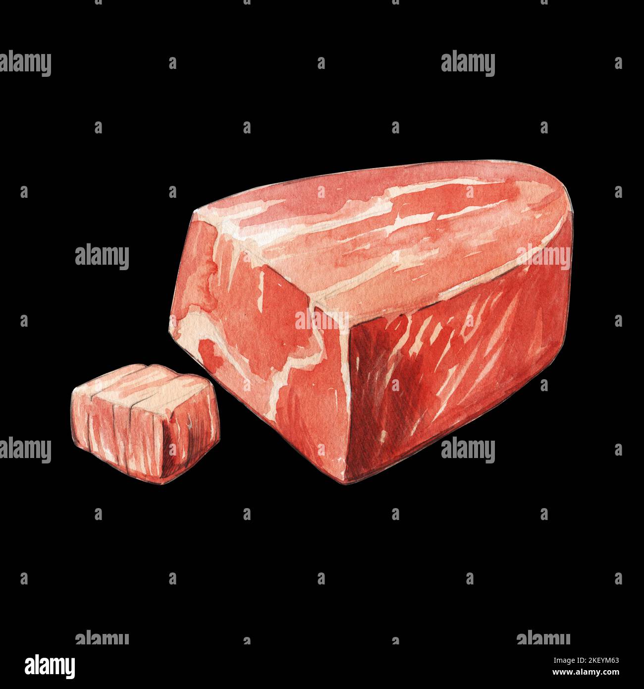 Meat digital art hi-res stock photography and images - Alamy