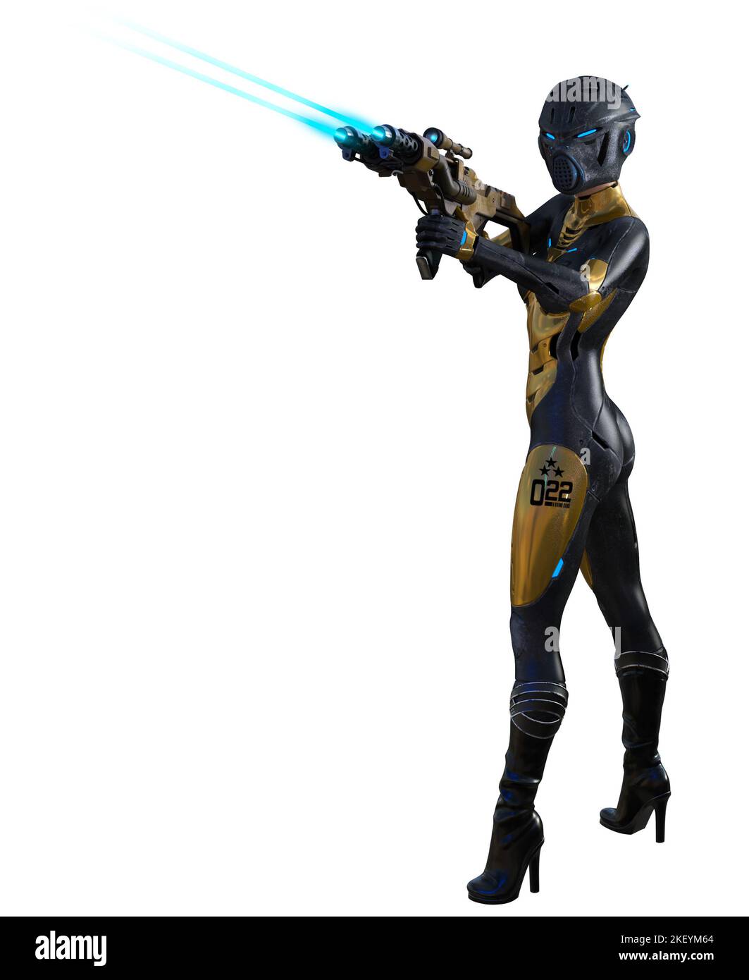 Female soldier silhouette hi-res stock photography and images - Alamy