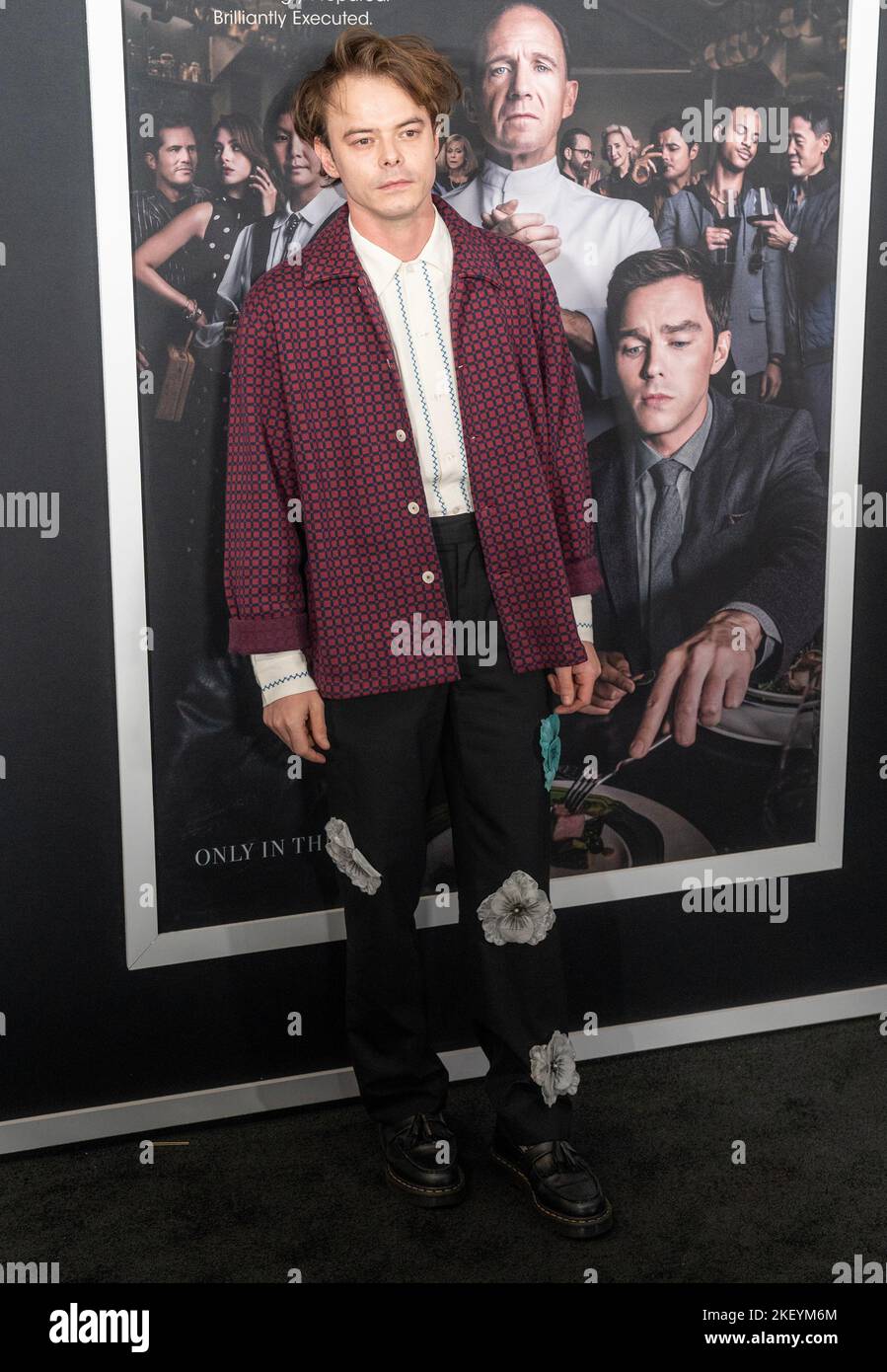 New York. USA, November 14, 2022. Charlie Heaton attends premiere of ...