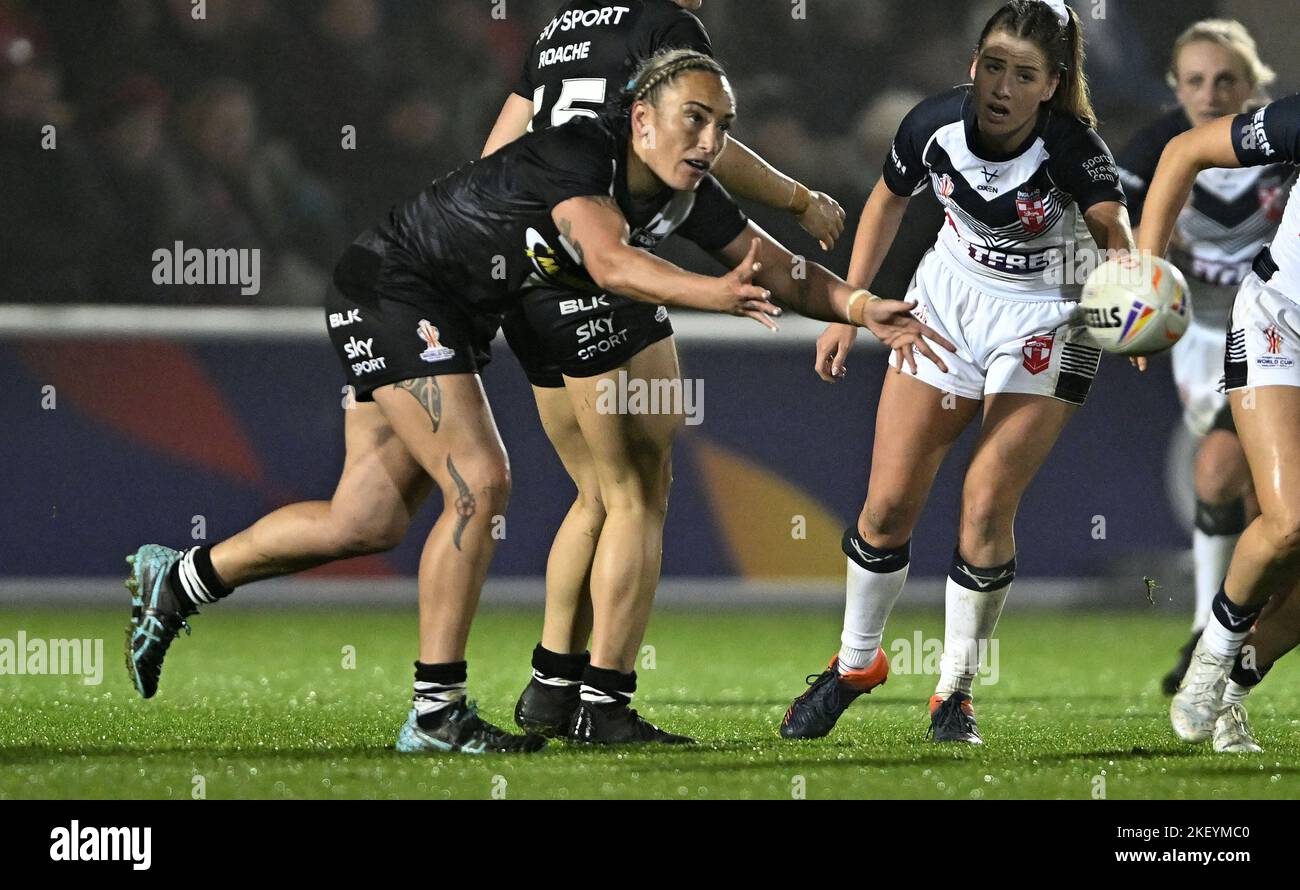 York, United Kingdom. 14th Nov, 2022. Womens rugby league world cup ...