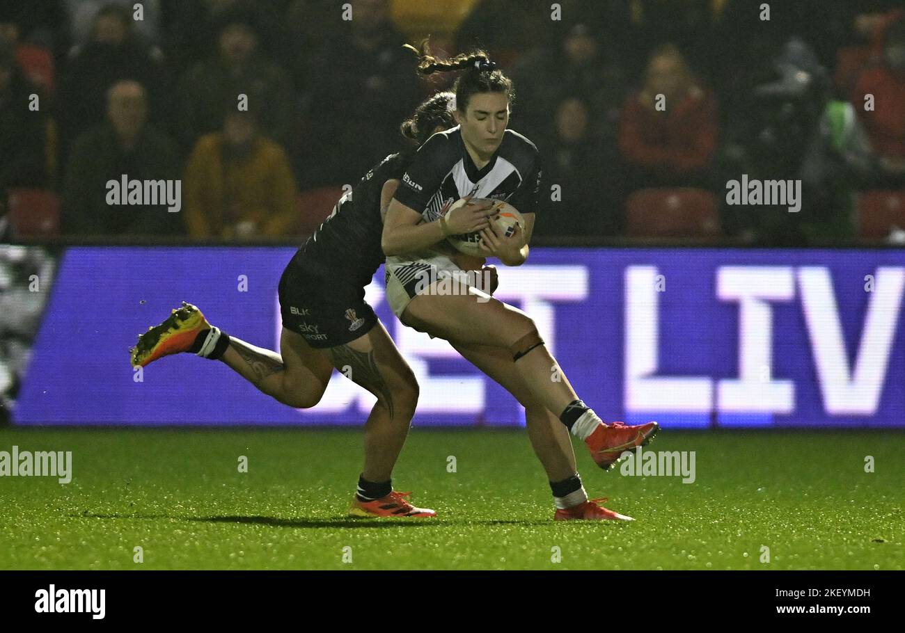 York, United Kingdom. 14th Nov, 2022. Womens rugby league world cup ...