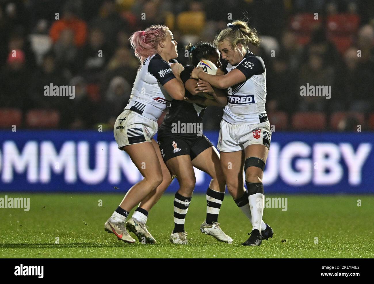 York, United Kingdom. 14th Nov, 2022. Womens rugby league world cup ...