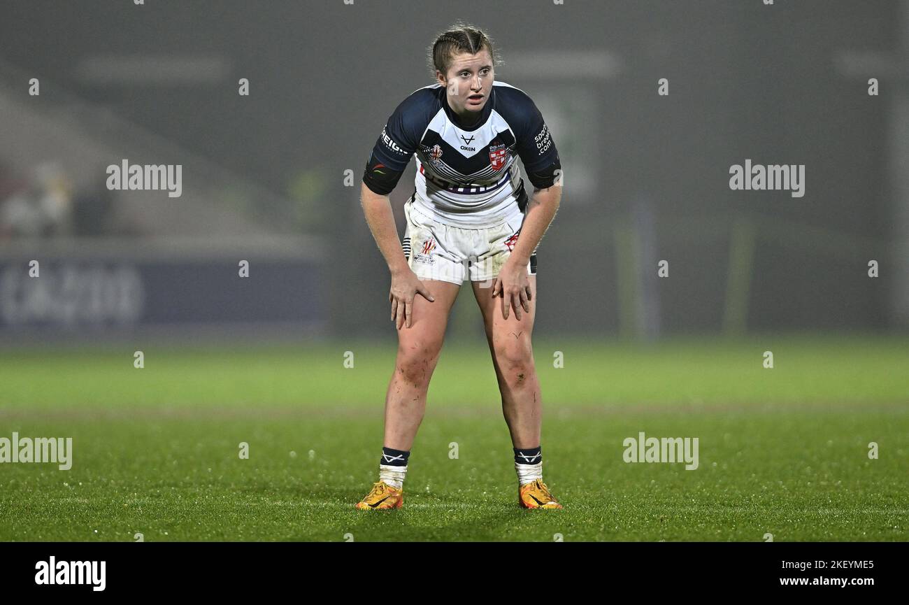 York, United Kingdom. 14th Nov, 2022. Womens rugby league world cup ...