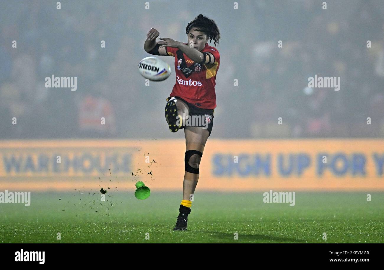 York, United Kingdom. 14th Nov, 2022. Womens rugby league world cup ...