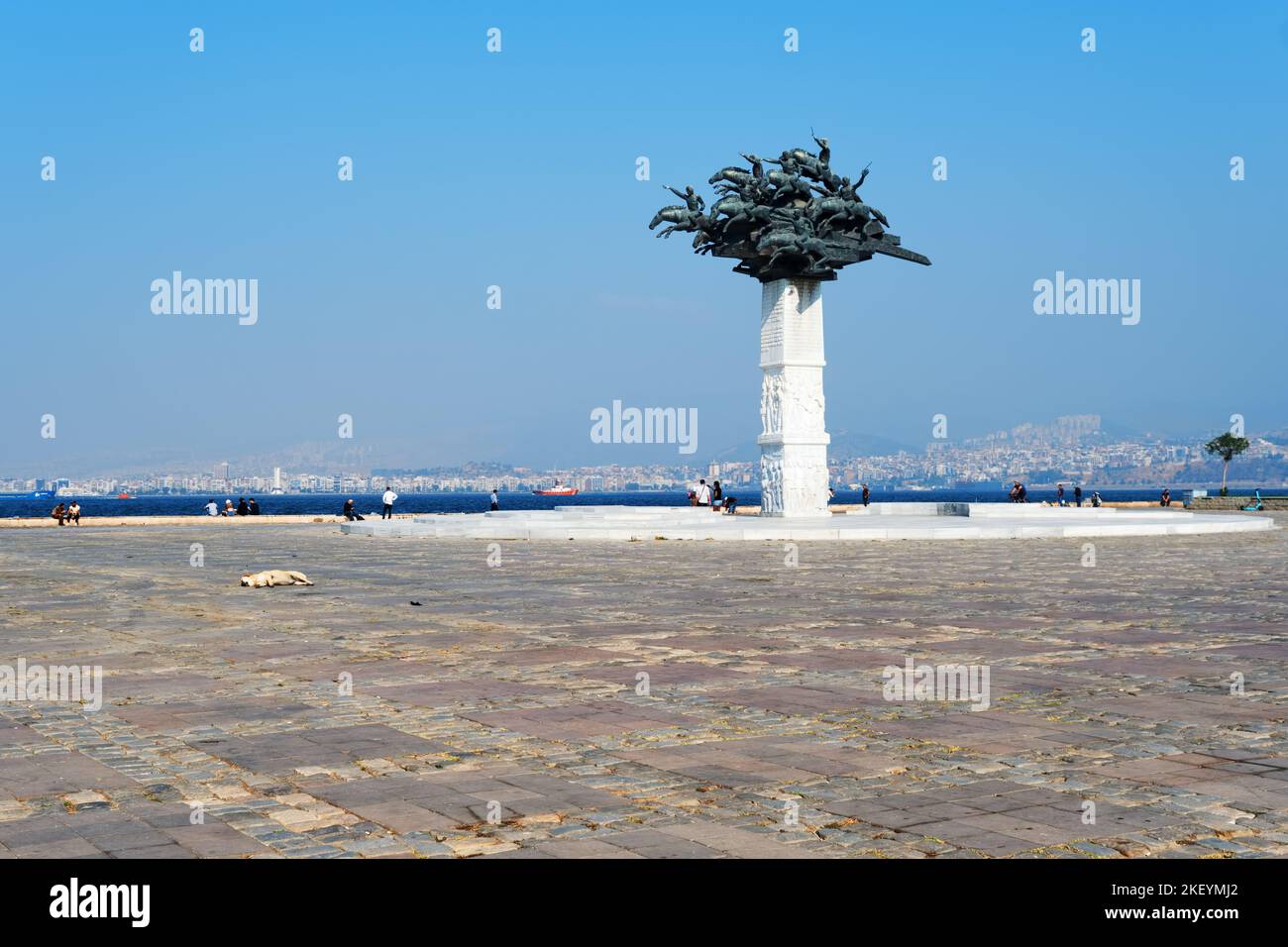 Izmir, Turkey - October, 2022: Tree of the Republic Statue or Republic ...